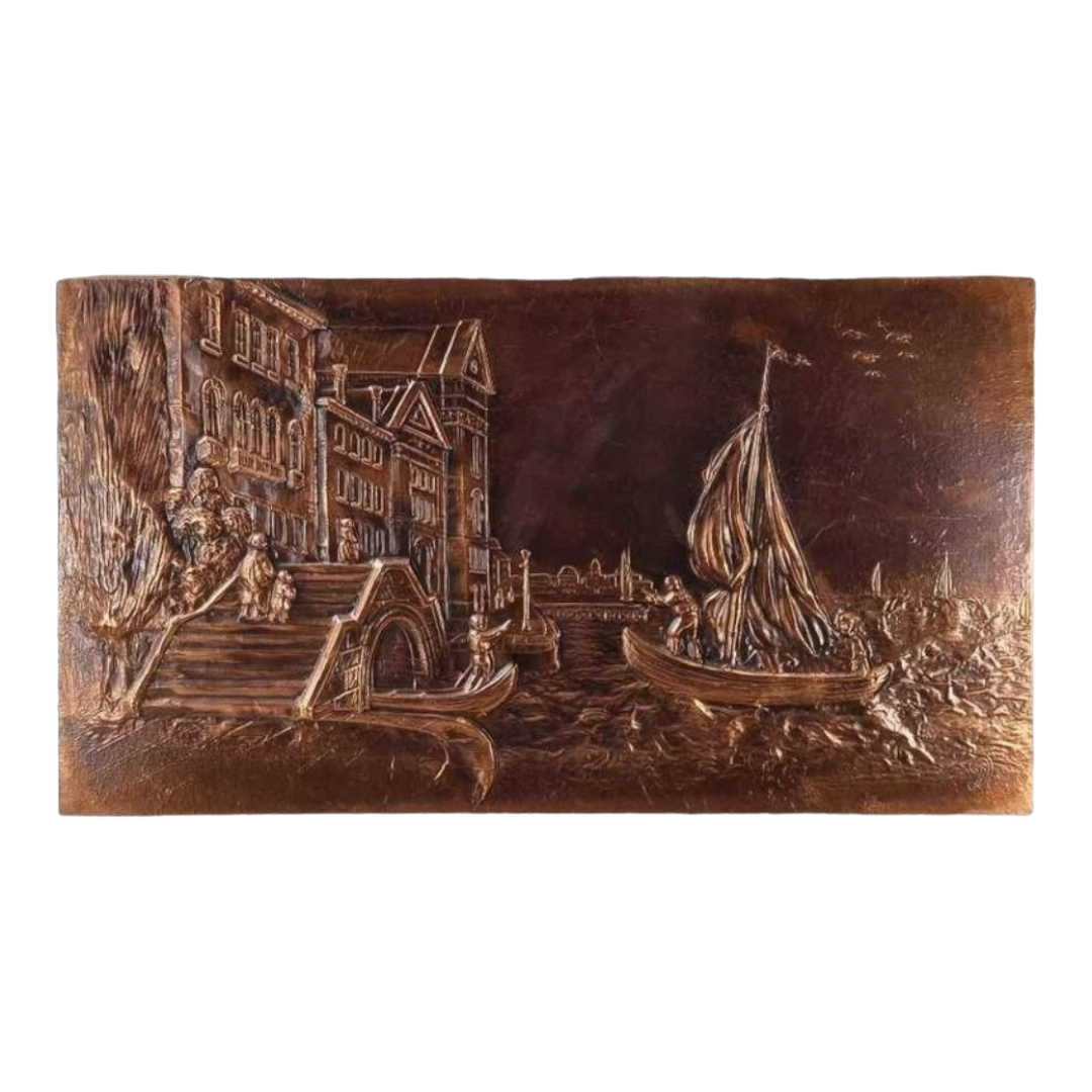 VINTAGE COPPER RELIEF ART – Vintage Upcycle